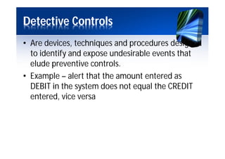 Internal controls in an IT environment | PDF