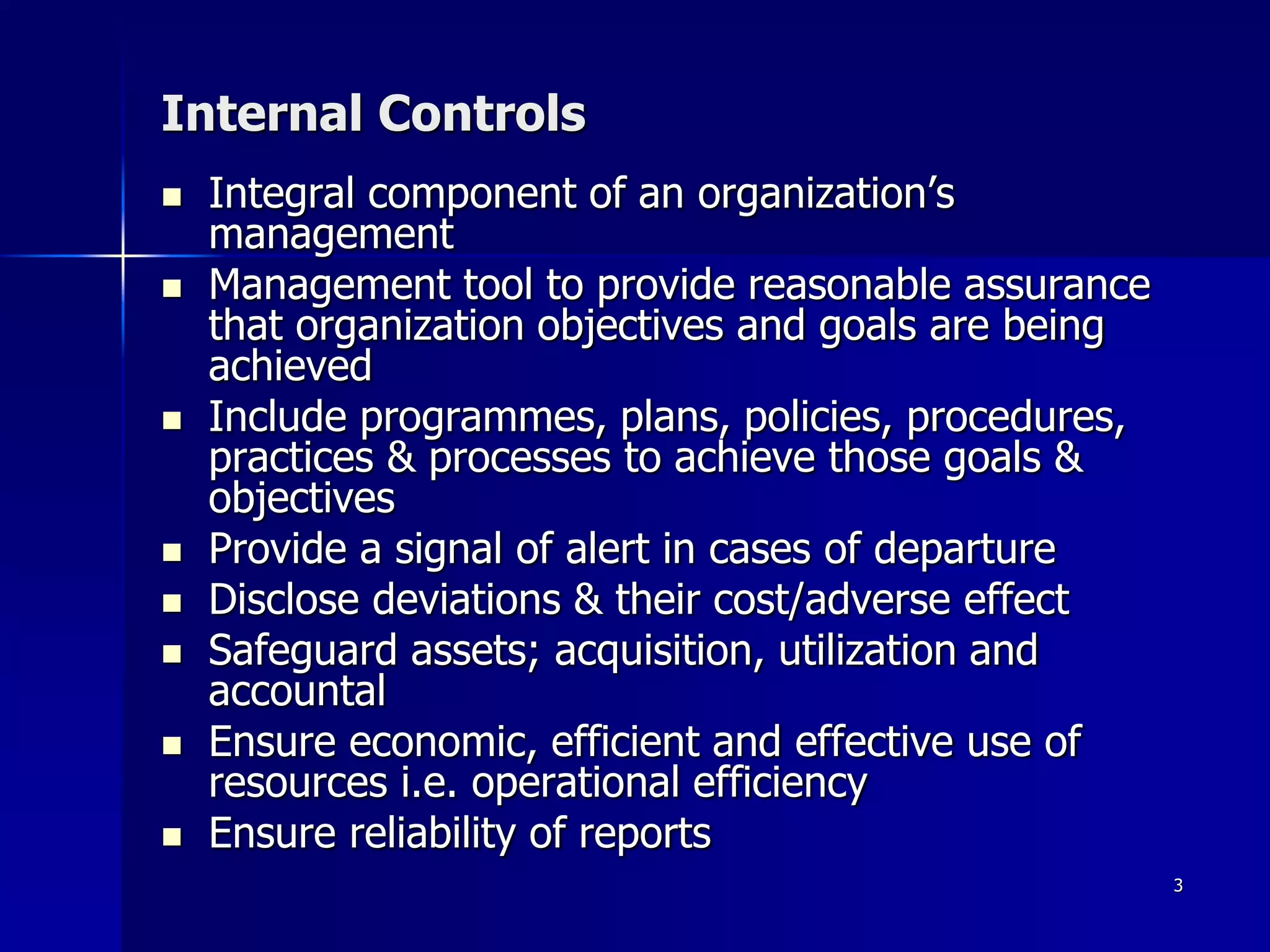 INTERNAL CONTROLS & INTERNAL AUDIT.ppt