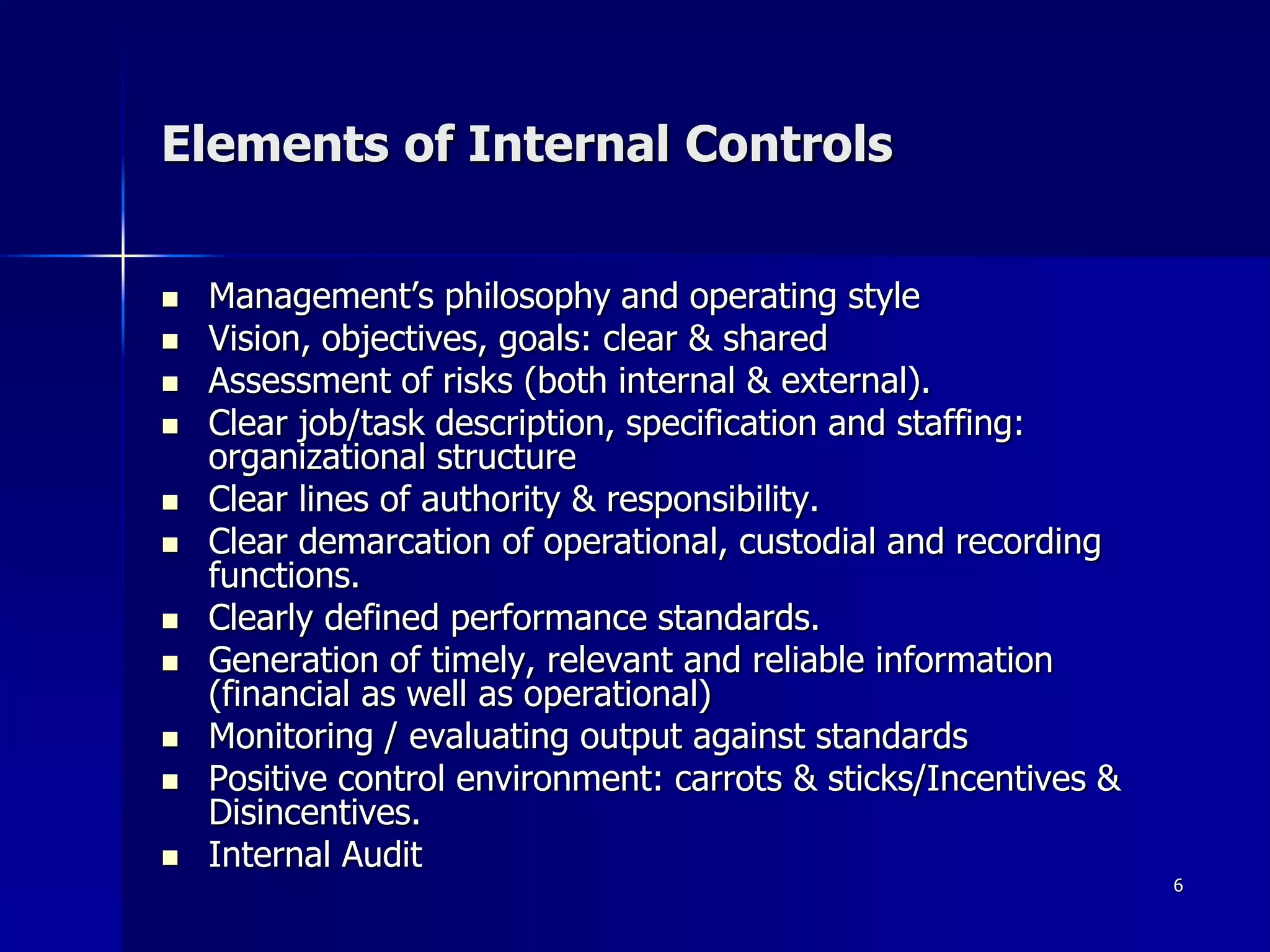 INTERNAL CONTROLS & INTERNAL AUDIT.ppt