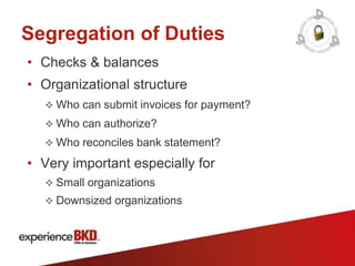 Internal Controls Over Information Systems | PDF