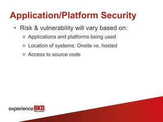 Internal Controls Over Information Systems | PDF