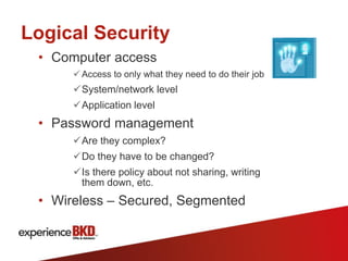 Internal Controls Over Information Systems | PDF