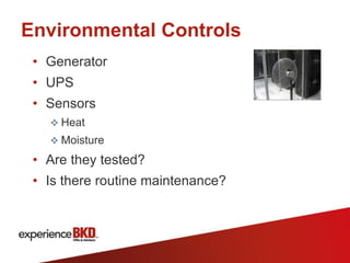 Internal Controls Over Information Systems | PDF