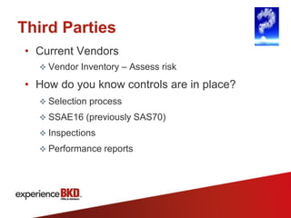 Internal Controls Over Information Systems | PDF