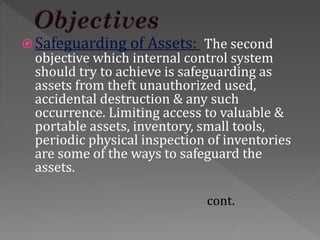 Internal control system | PPTX