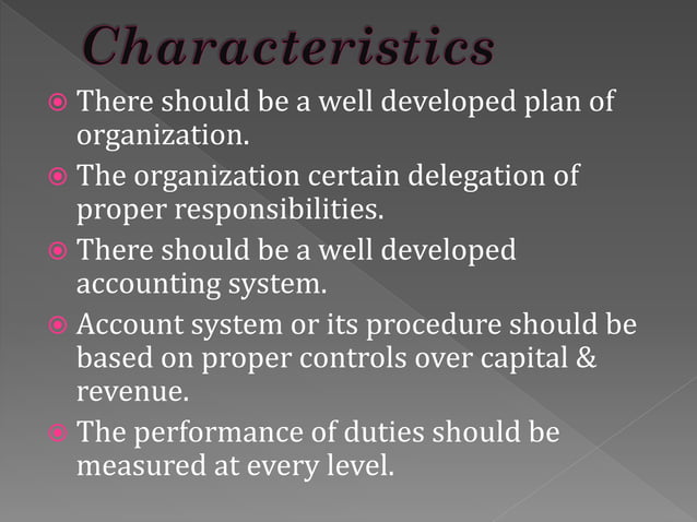 Internal control system | PPTX