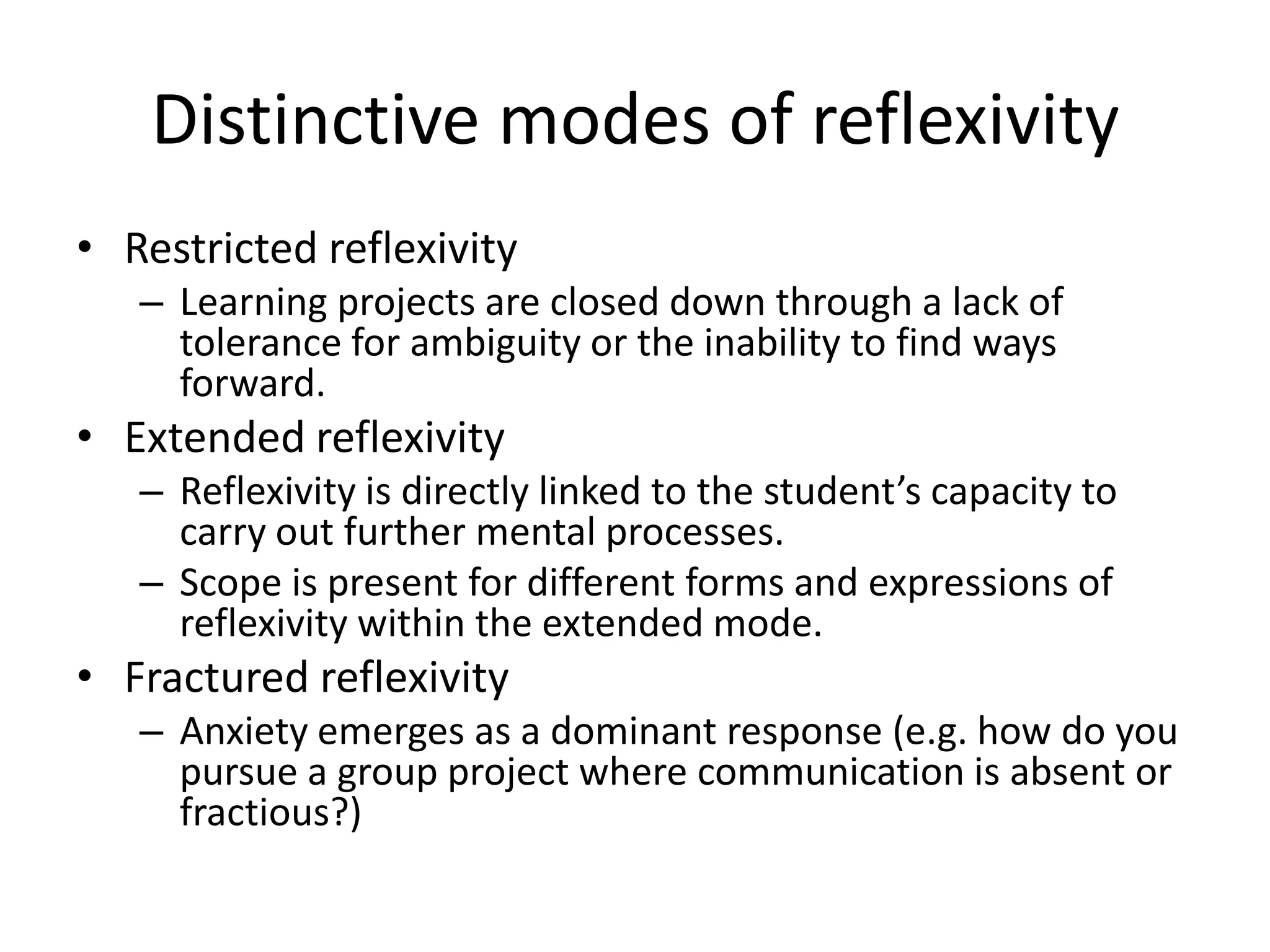 Internal deliberation and learning environments | PPTX