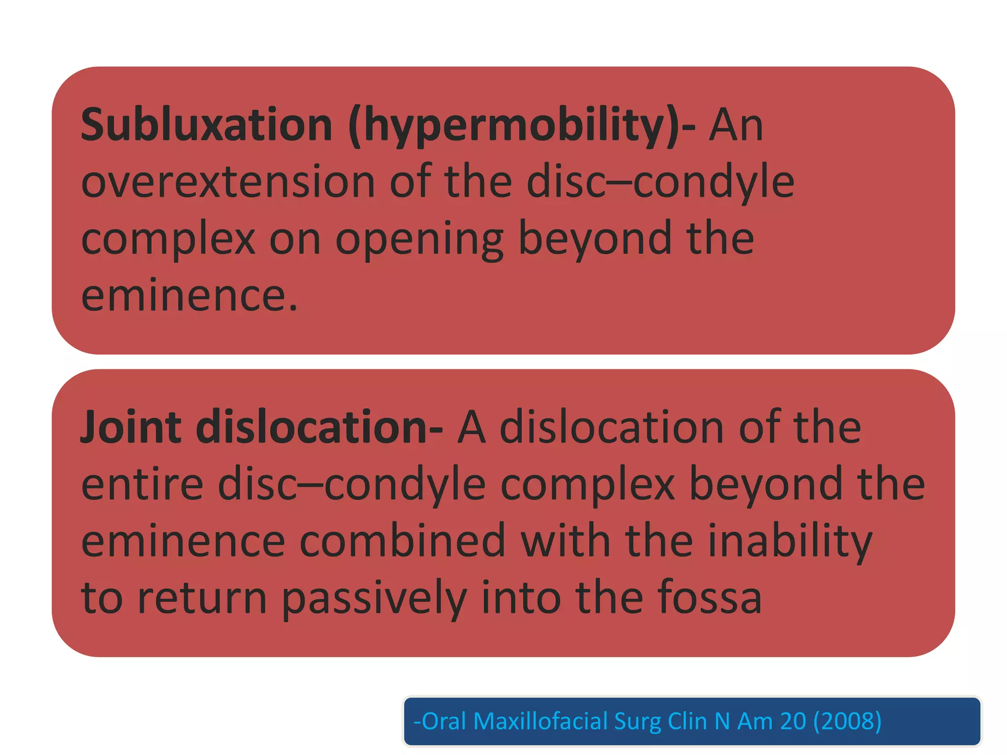 Internal derangement of tmj | PDF