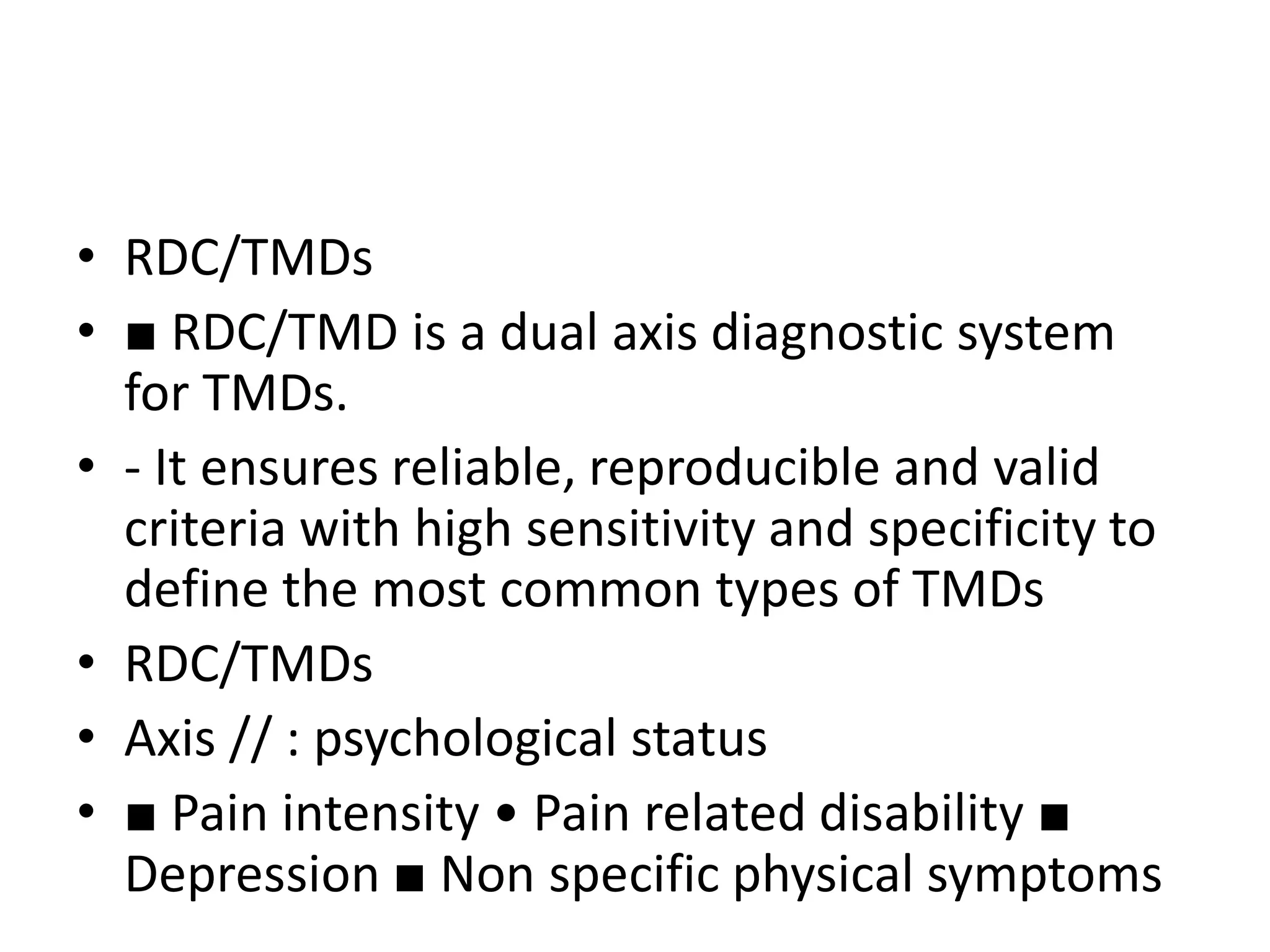 Internal derangement of tmj | PDF