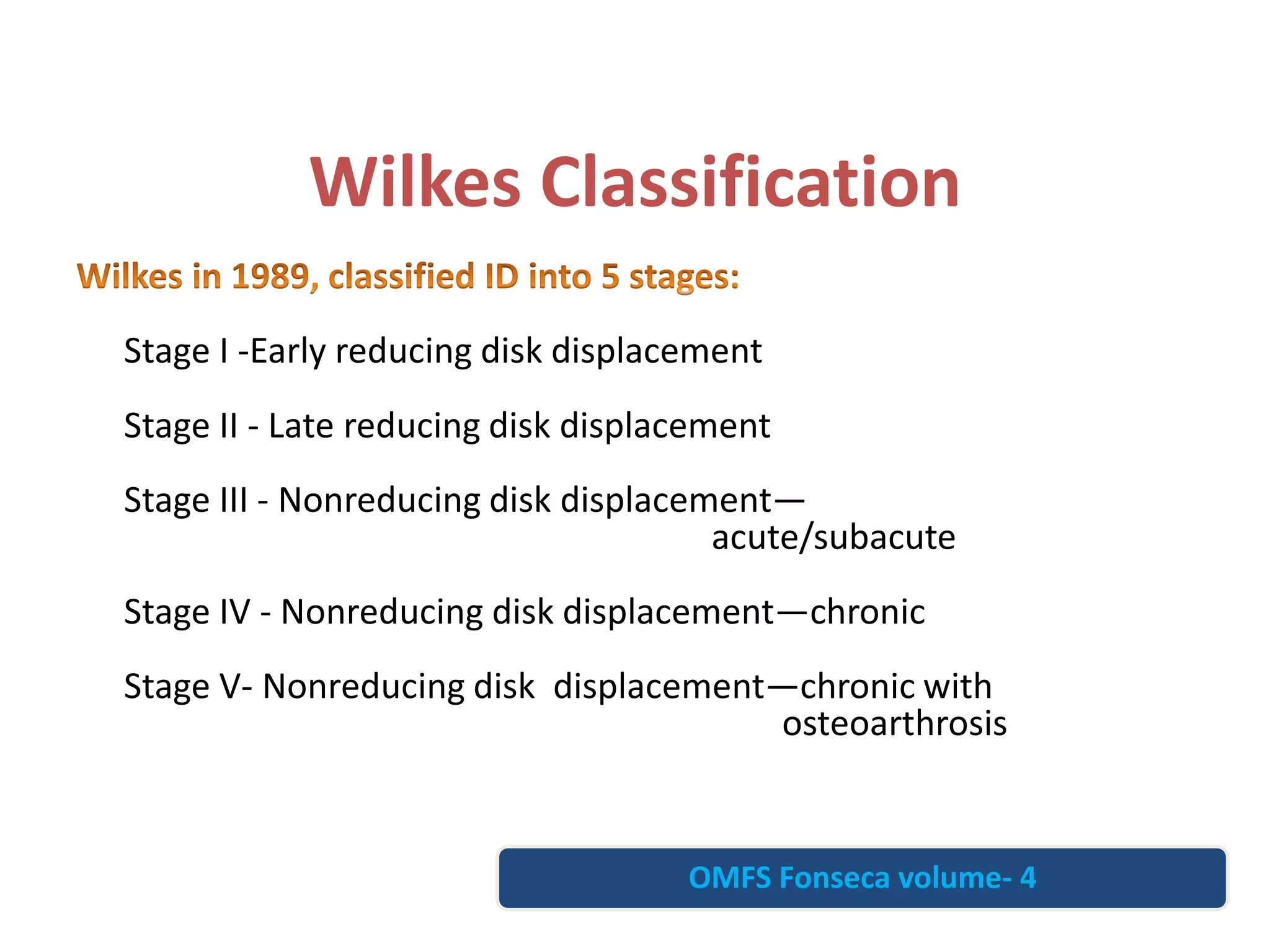 Internal derangement of tmj | PDF