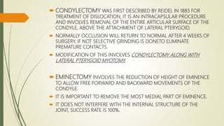 Internal derangements | PPTX
