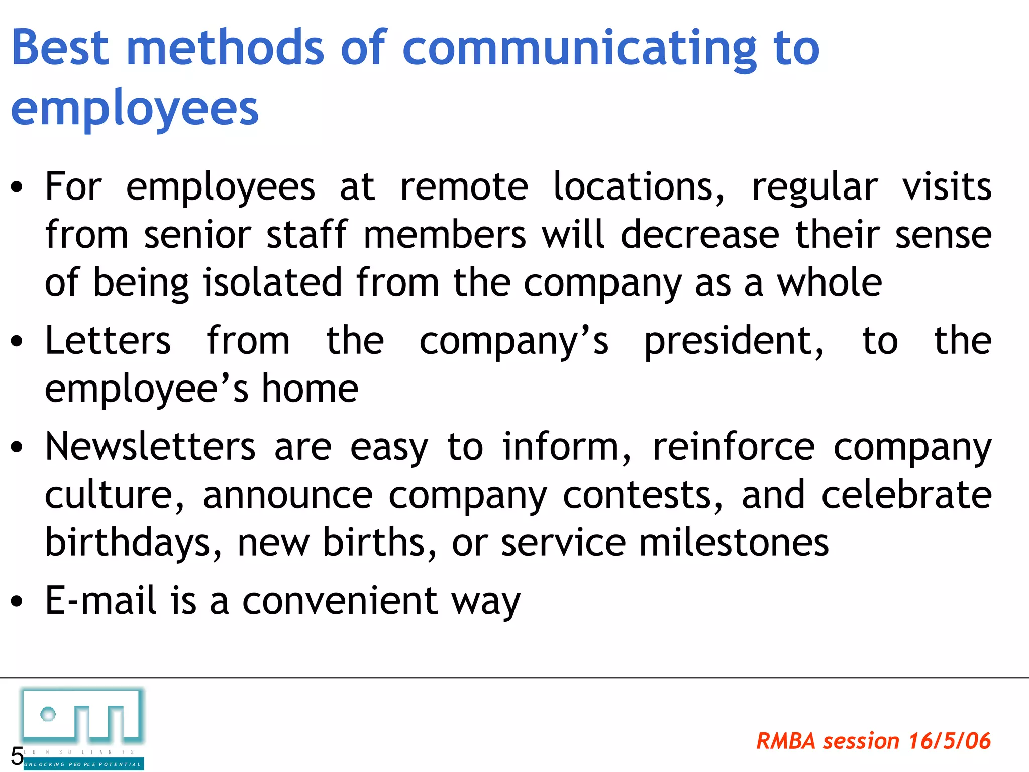 Internal employee relations | PPT | Human Resources | Business