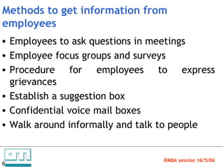 Internal employee relations | PPT | Human Resources | Business