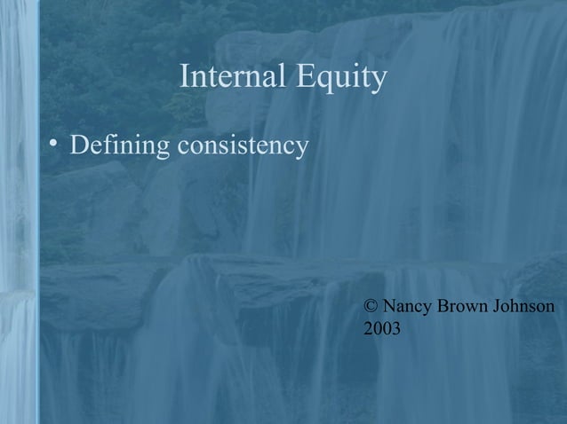 Internal Equity (1) | PPT