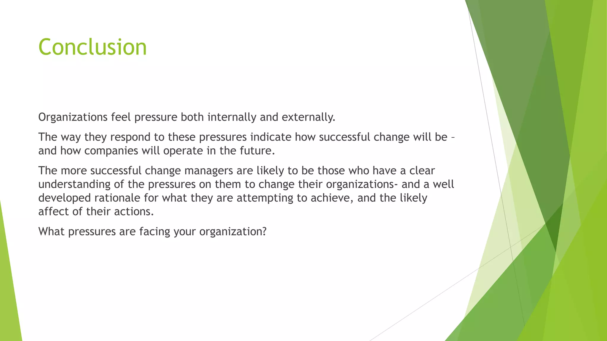 Internal and external factors of change | PPTX