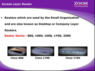 Internal & External of Routers | PPT
