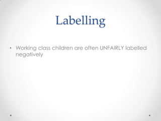 Internal factors education and social class review | PPT