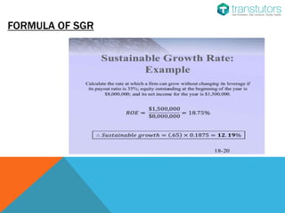 Internal Growth Rate | Finance | PPTX