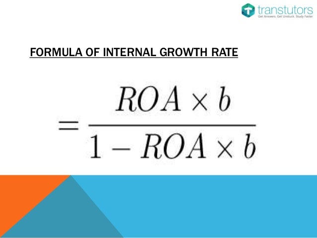 Internal Growth Rate | Finance
