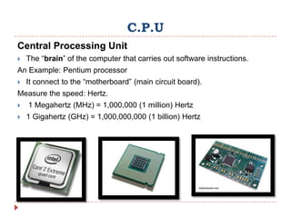 Examples Of Hardware
