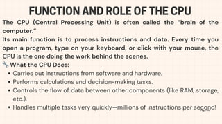 Internal Hardware Components By anonymous | PDF