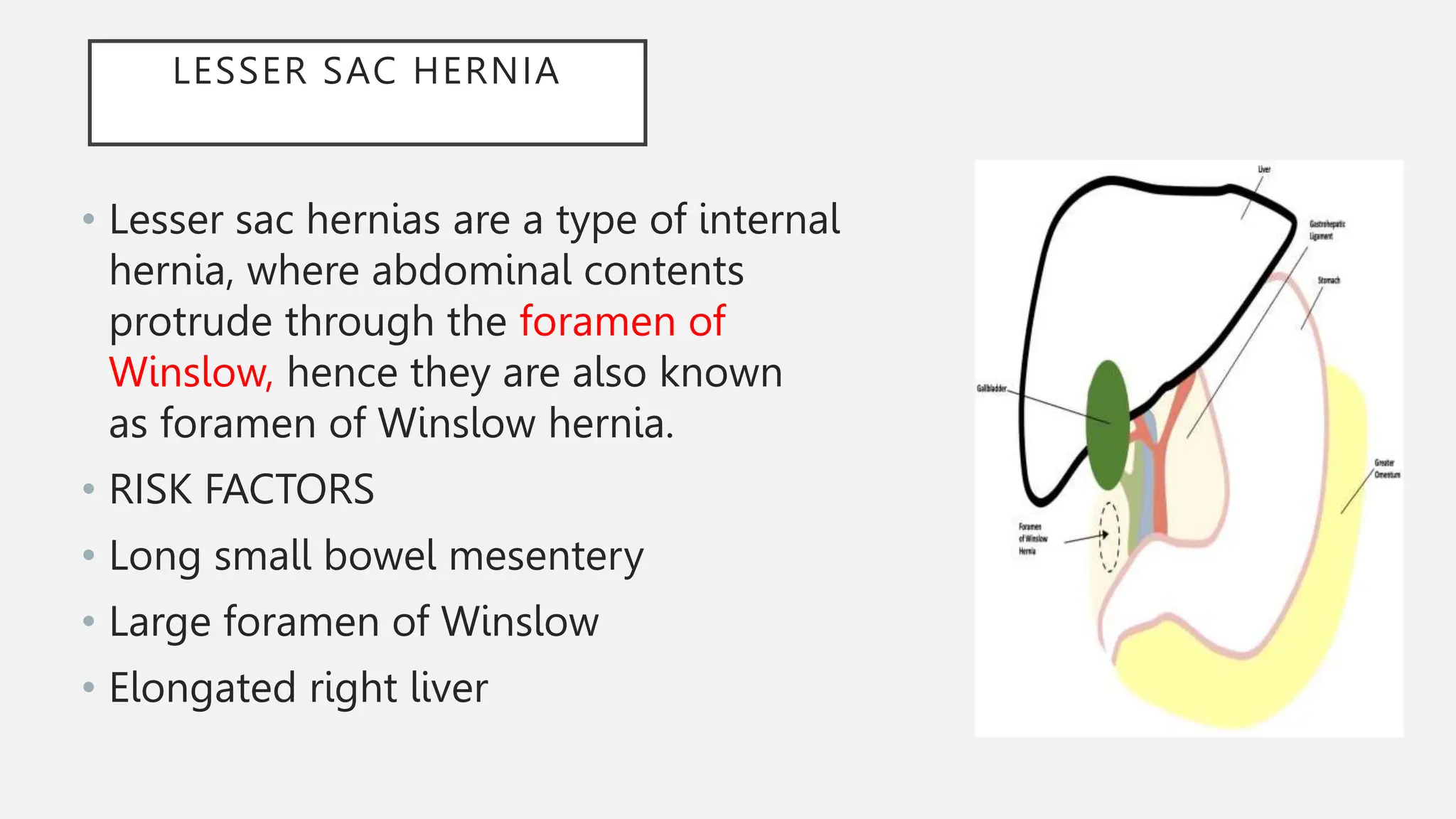 INTERNAL HERNIAS. pptx internal herniass | PPTX