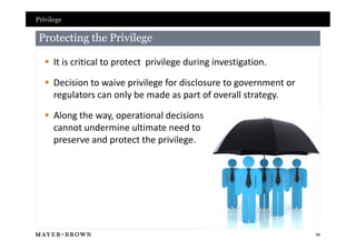 Internal Investigation 20110315 1 | PPT