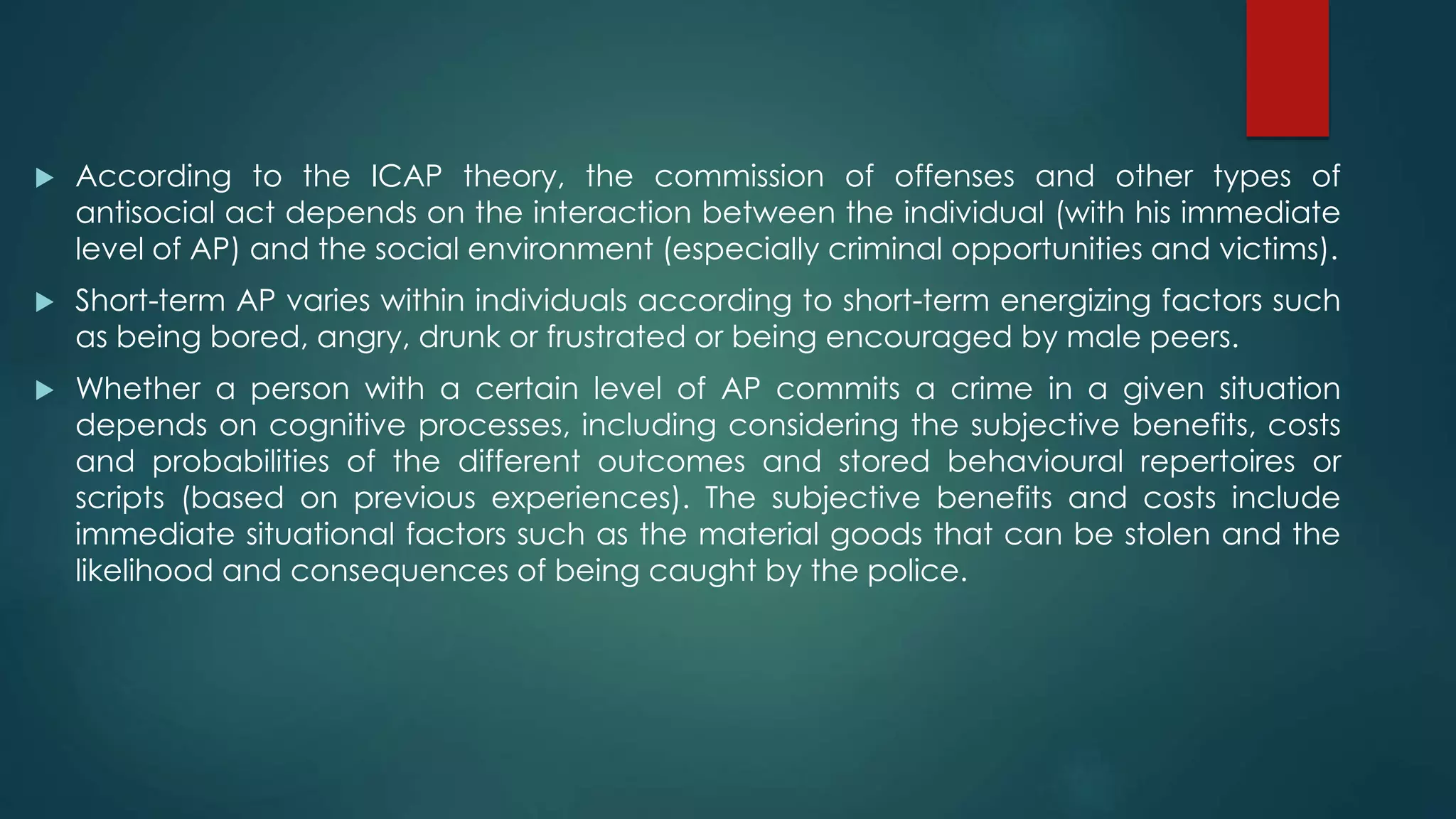 Internalising and Externalizing Behaviours | PPTX