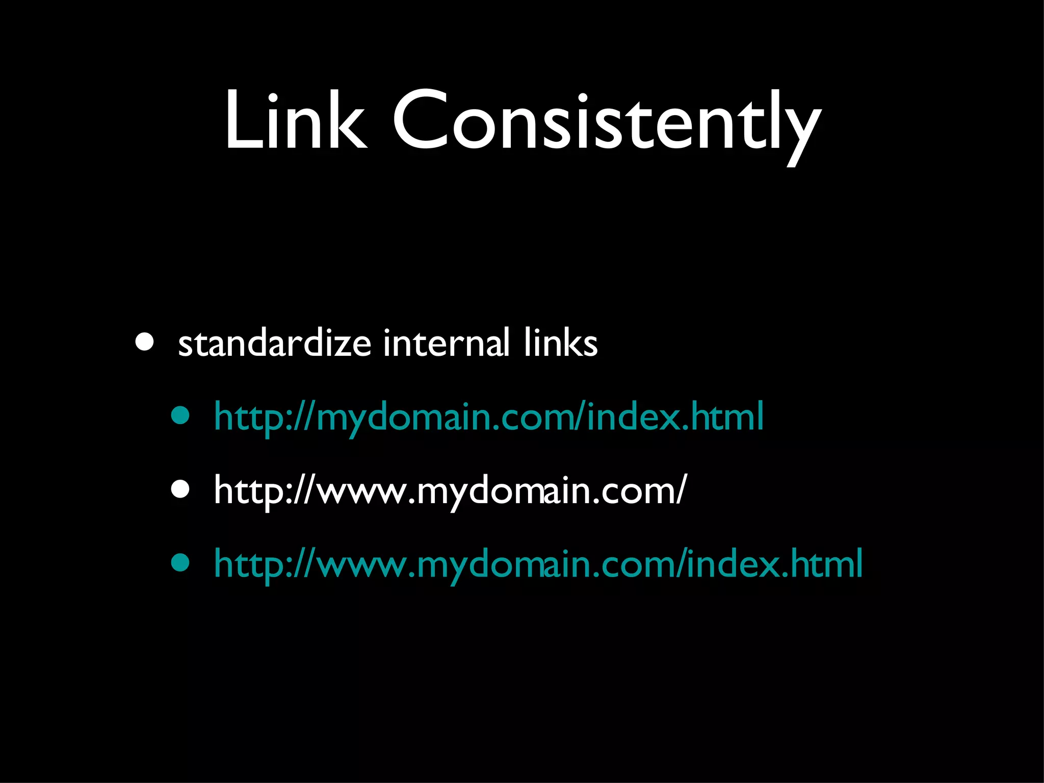 Internal Linking Strategies - Adam Audette | PPT
