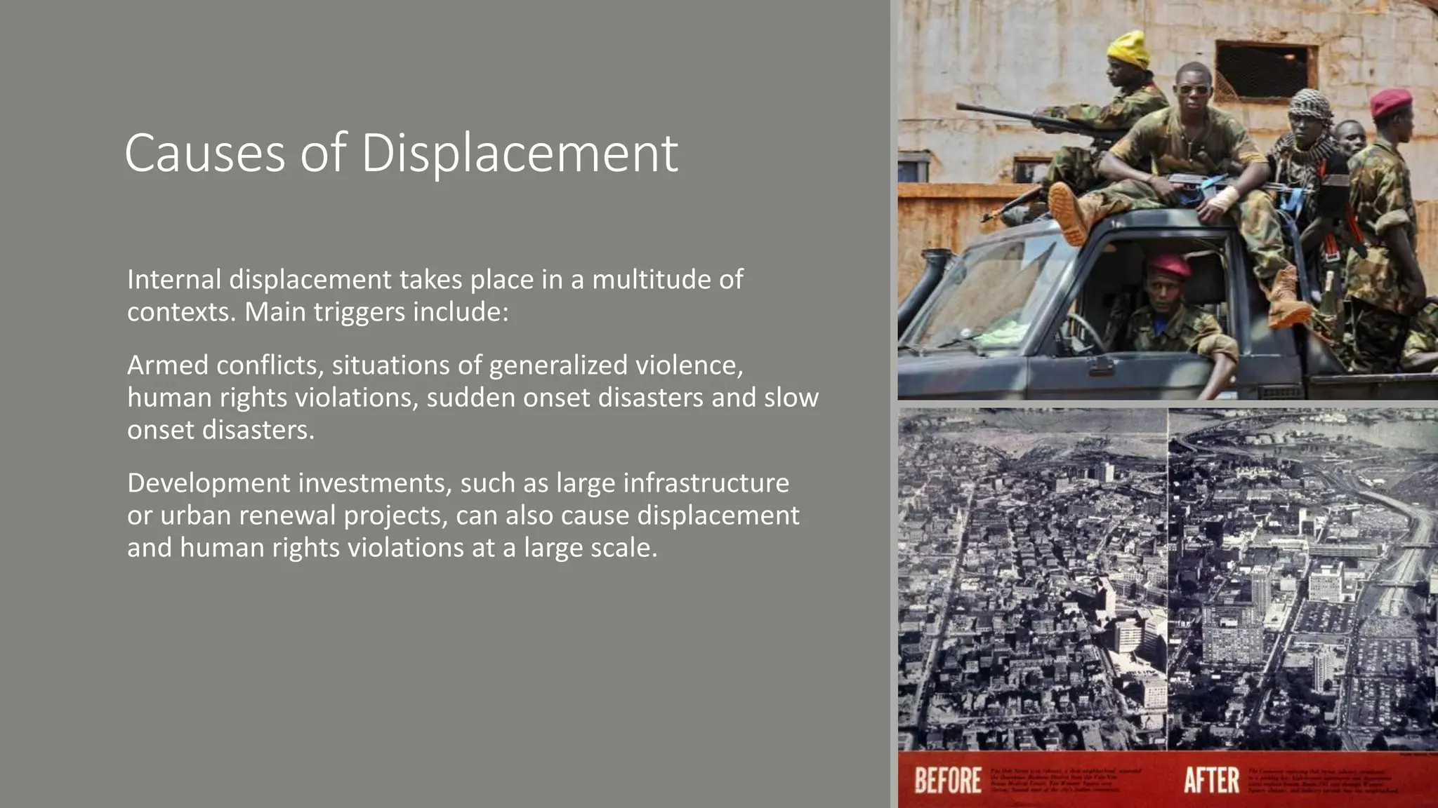 Internally Displaced Persons - IDP's | PPTX