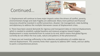 Internally Displaced Persons - IDP's | PPTX