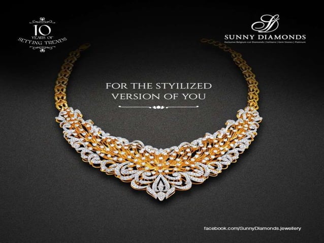 Internally flawless diamond jewellery collection by sunny diamonds | PPTX
