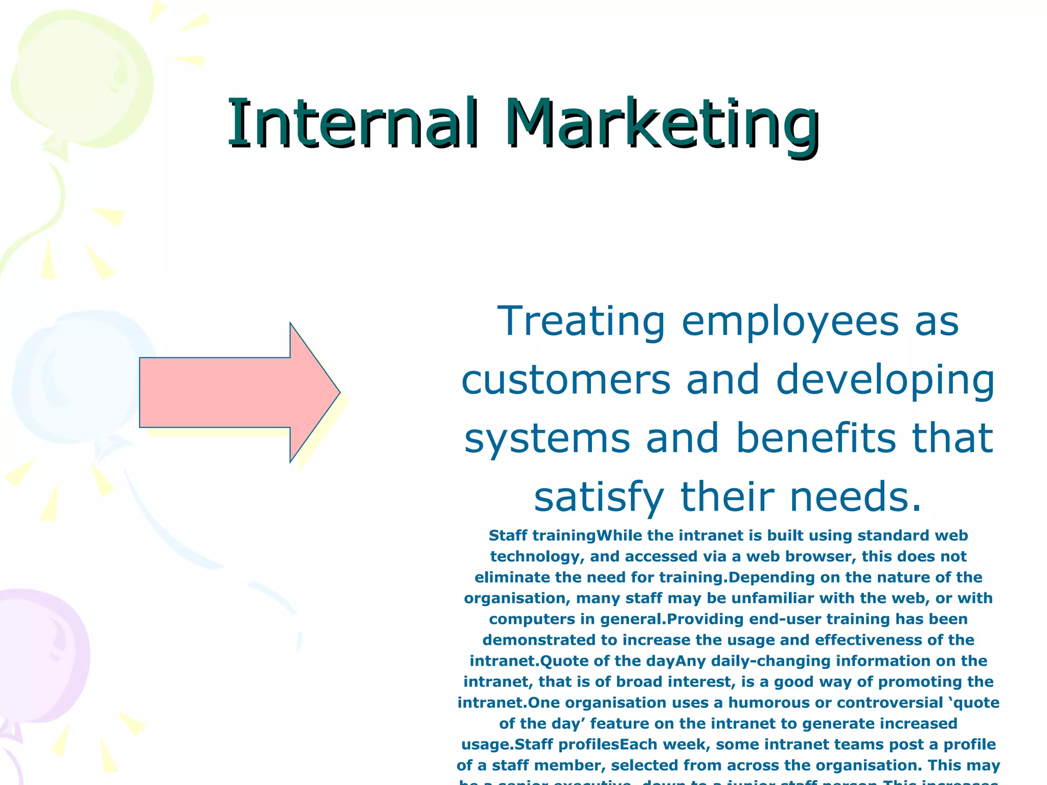 Internal marketing | PPT