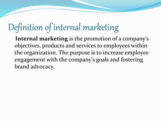 Internal marketing | PPTX
