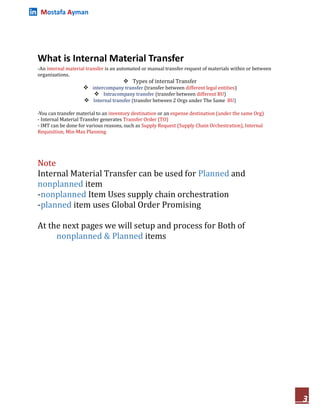 Oracle cloud internal material transfer and internal requisition | PDF ...