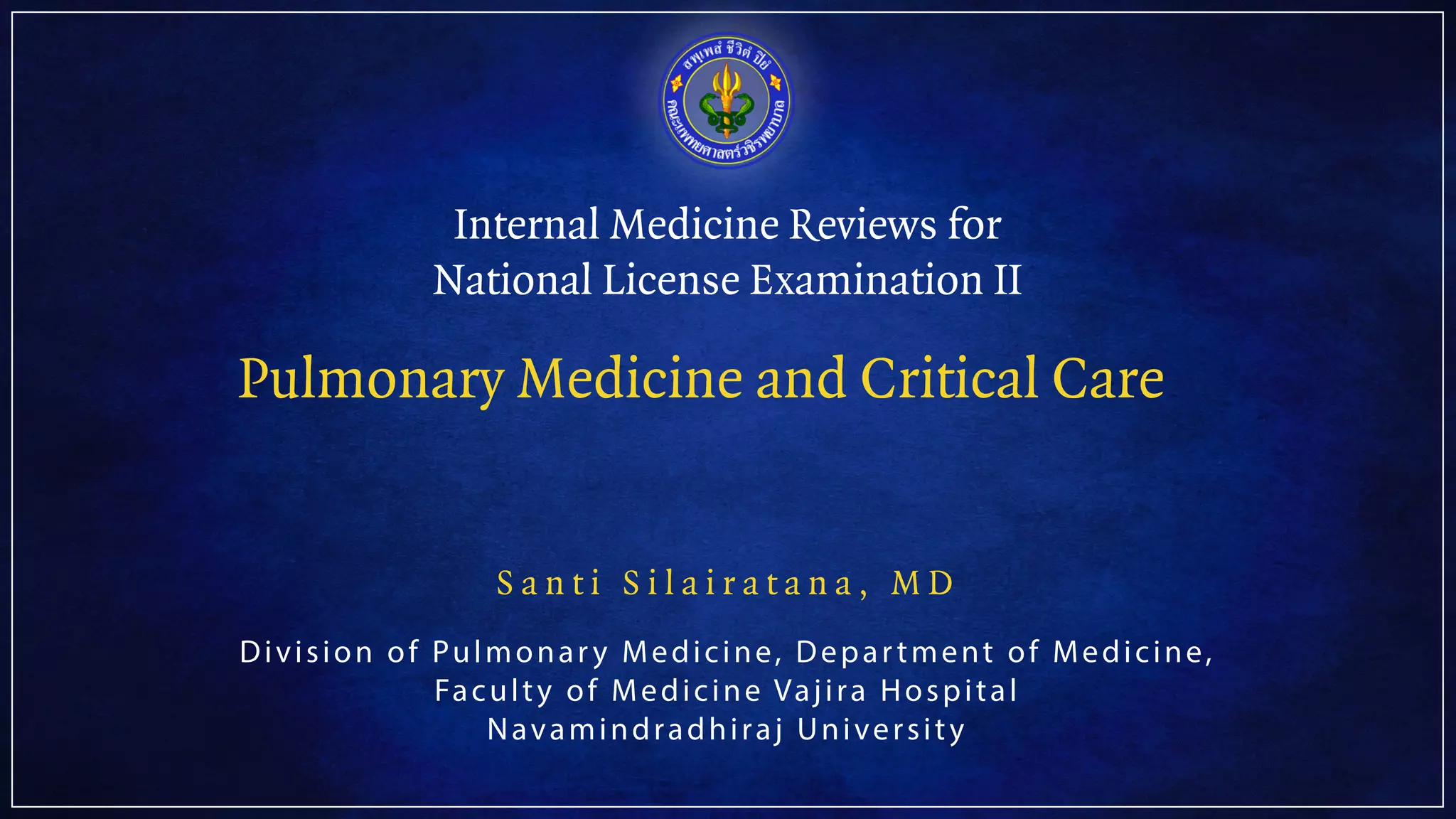 Internal medicine review for national license examination 2 | PPT