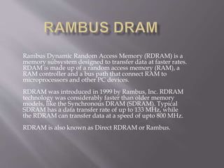 Internal memory | PPTX