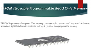 INTERNAL MEMORY OF A COMPUTER SYSTEM.pptx