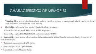 INTERNAL MEMORY OF A COMPUTER SYSTEM.pptx