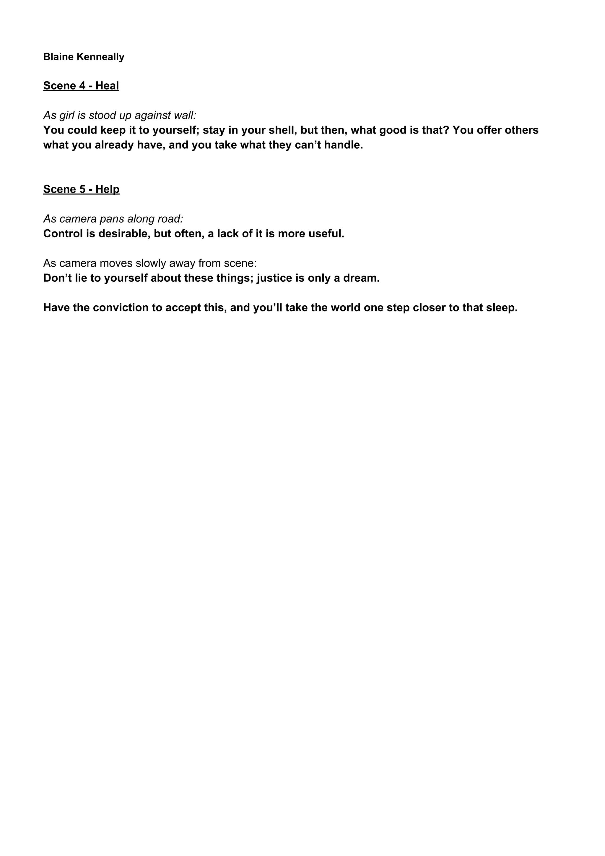 Internal monologue | PDF