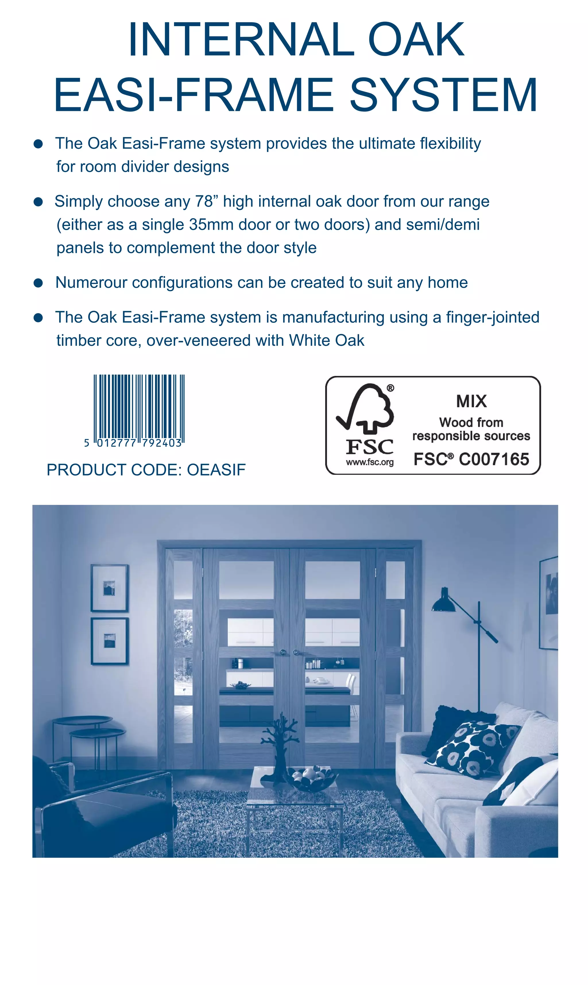 Internal Oak EASI-Frame System | PDF