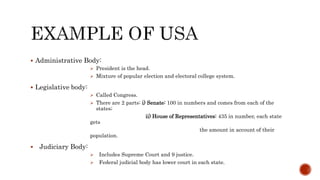 Internal organisations of a state government | PPTX