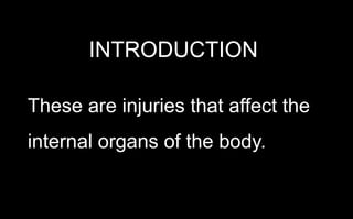 internal organ presentation under Trauma | PPT