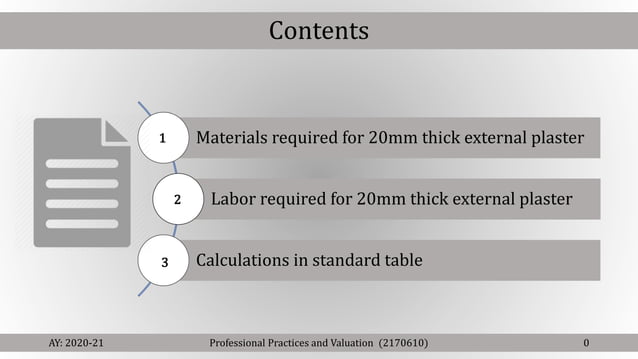 Internal plaster thickness | PPT