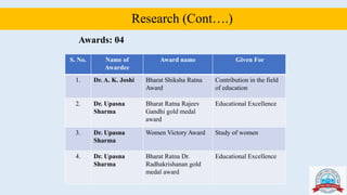 NAAC Visit Presentation of Internal Quality Assurance Cell | PPTX