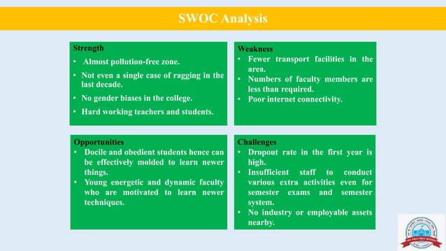 NAAC Visit Presentation of Internal Quality Assurance Cell | PPTX