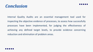Internal Quality Audit: Key Checks for Success | PPT