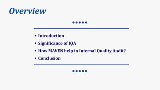 Internal Quality Audit: Key Checks for Success | PPT
