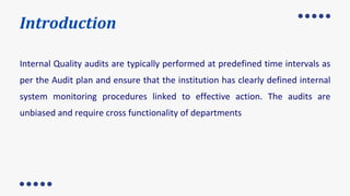 Internal Quality Audit: Key Checks for Success | PPT