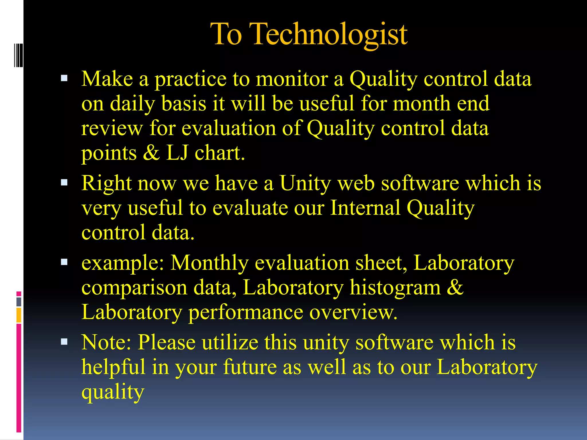 Internal quality control | PPTX